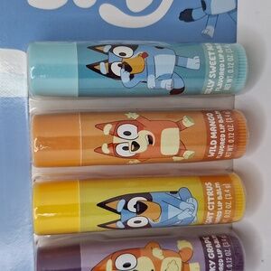 bluey | Makeup | Bluey Cartoon Lip Balm Set 8 Piece Bundle Pack Fruit ...